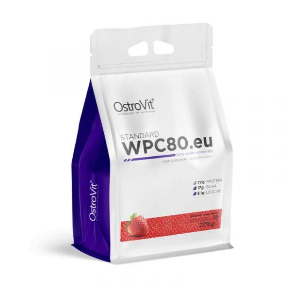 Ostrovit Standard WPC80.eu Protein (Jagoda) 2.27kg Ostrovit Standard WPC80.eu Protein (Jagoda) 2.27kg