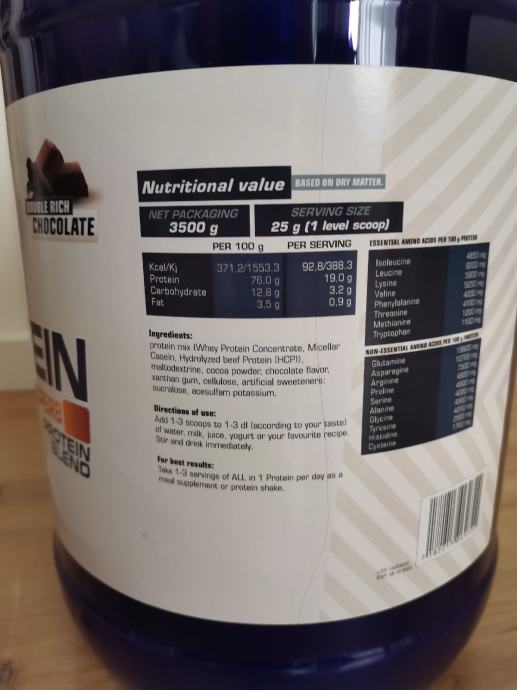 prodajem The Nutrition All in 1 Protein Superb okus double rich choco