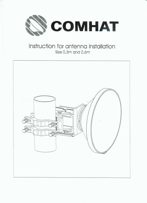 COMHAT antenna 23GHz 60 cm, SAF indoor i outdoor unit