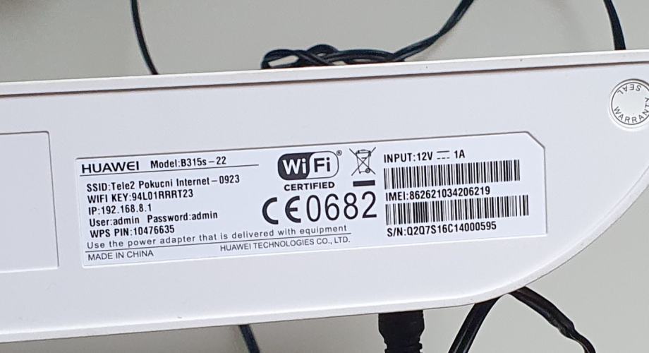 Router za Tele2 mobilni internet Huawei B315s-22