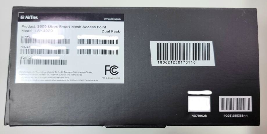 AirTies Air 4920, wifi mesh sustav AirTies Air 4920, wifi mesh sustav