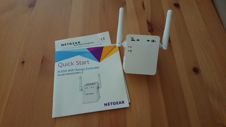 NETGEAR N300 WIFI RANGE EXTENDER