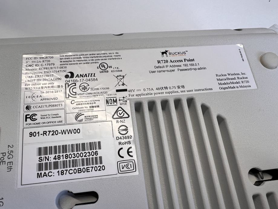 Ruckus R720 Access Point