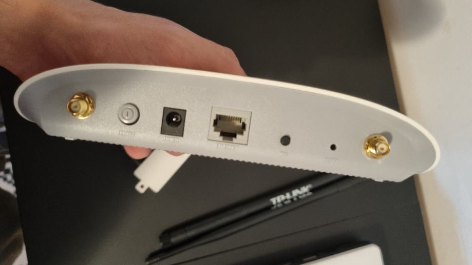 TP link acess point poe + antene