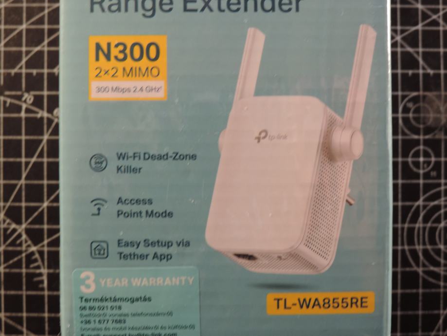 TP-LINK TL-WA855RE WI-FI Repeater / Range Extender N300 2x2 MIMO