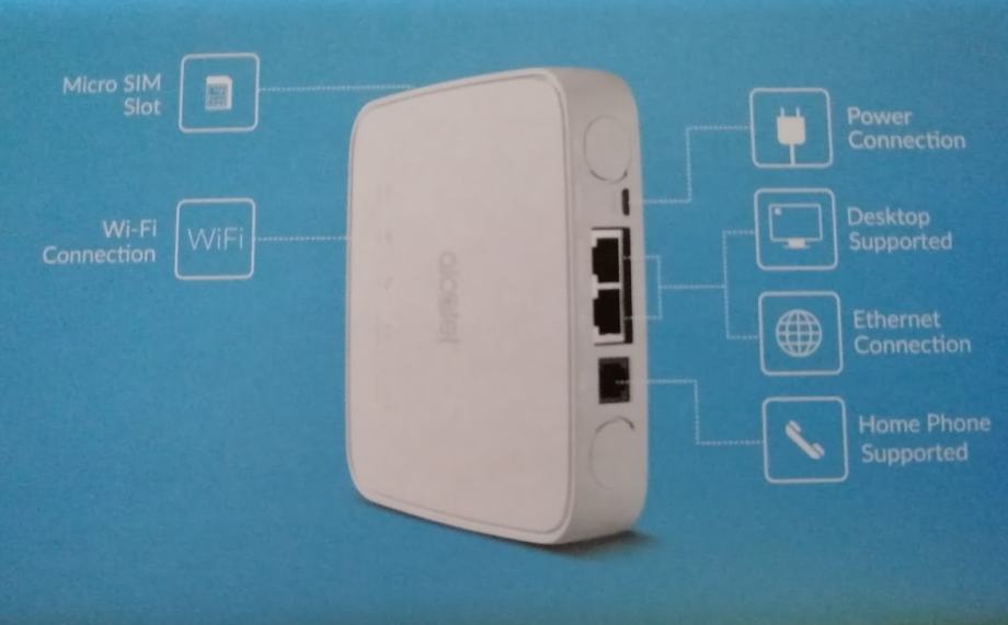 Novi 4G router / 4G modem Alcatel HH41 LTE WiFi ruter - SVE MREŽE
