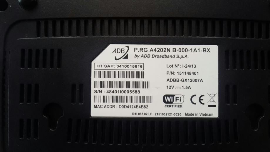 ADB wireless router
