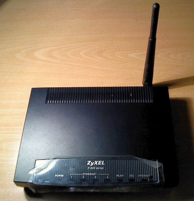ADSL wireless modem router Zyxel P-660HW-T3