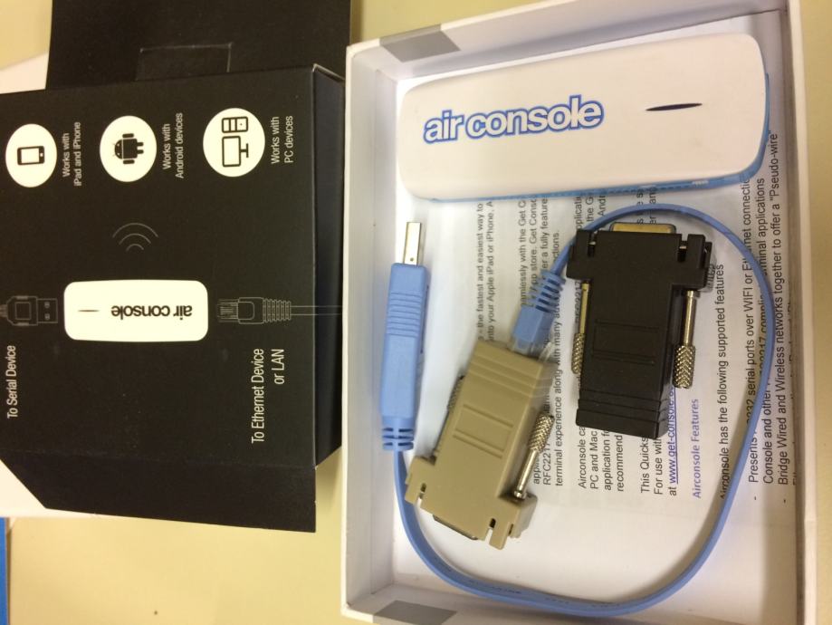 Air Console Wireless and Ethernet Adapter