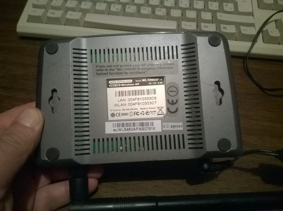 AIR LIVE AKSES POJNT AP WL-5460AP