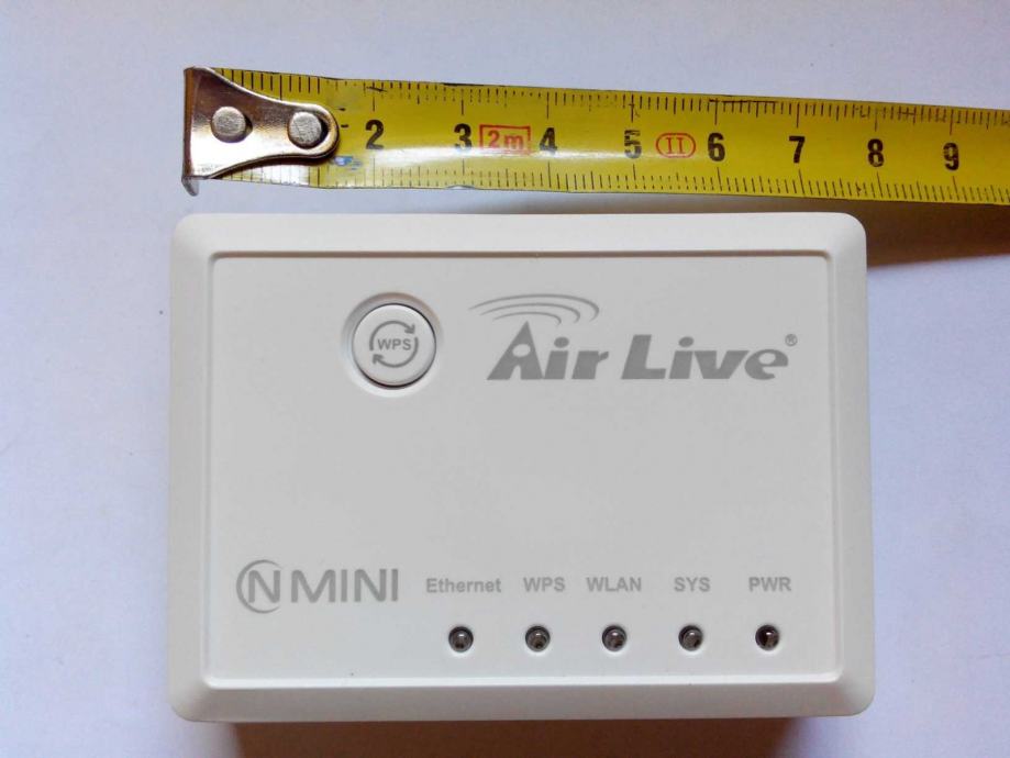 AIRLIVE N.MINI, access point / client / router malih dimenzija