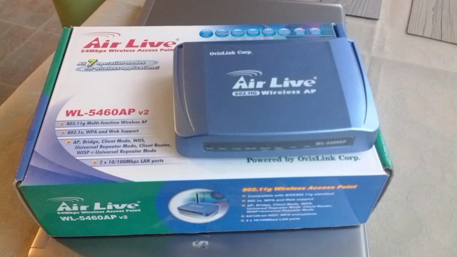 AirLive WL-5460AP v2 wireless access point AP