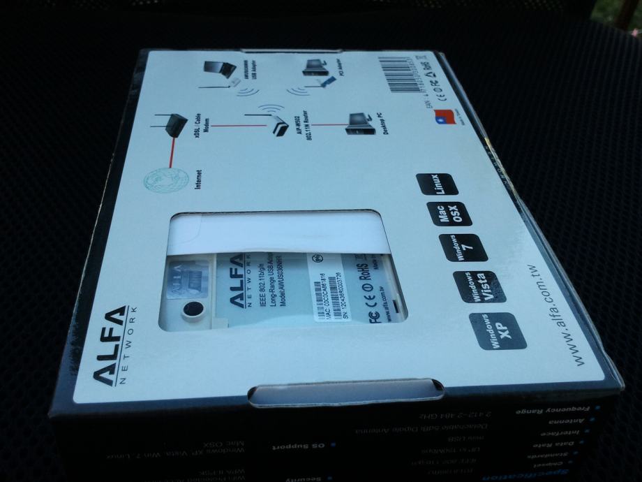 ALFA AWUS036NHR 2000mW RTL8188RU