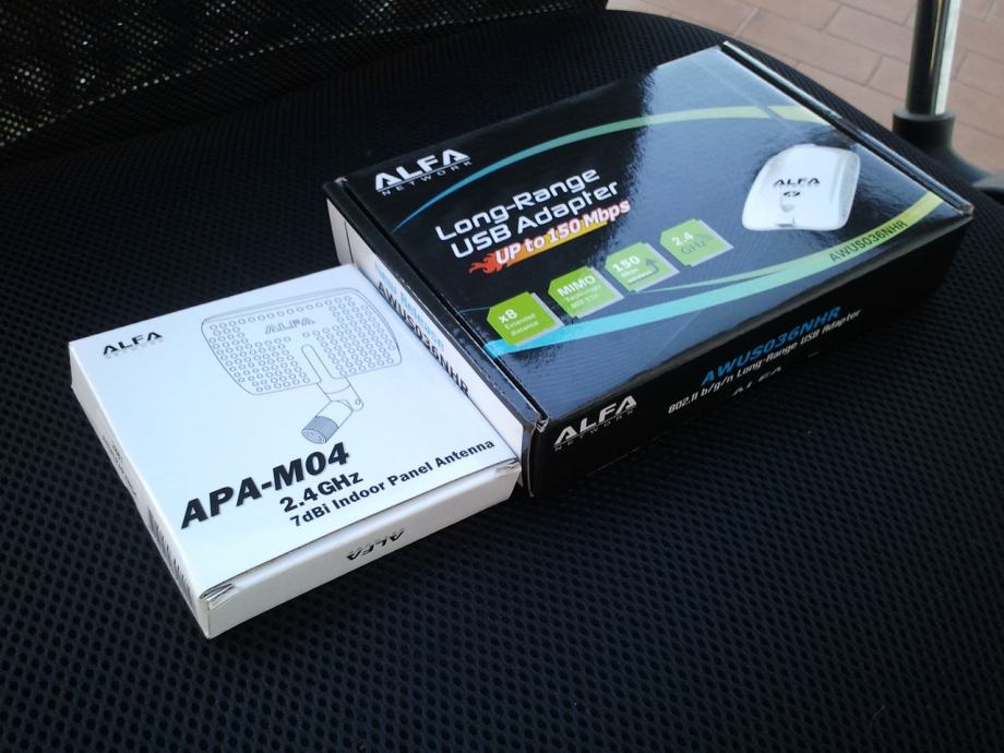 ALFA AWUS036NHR 2000mW RTL8188RU