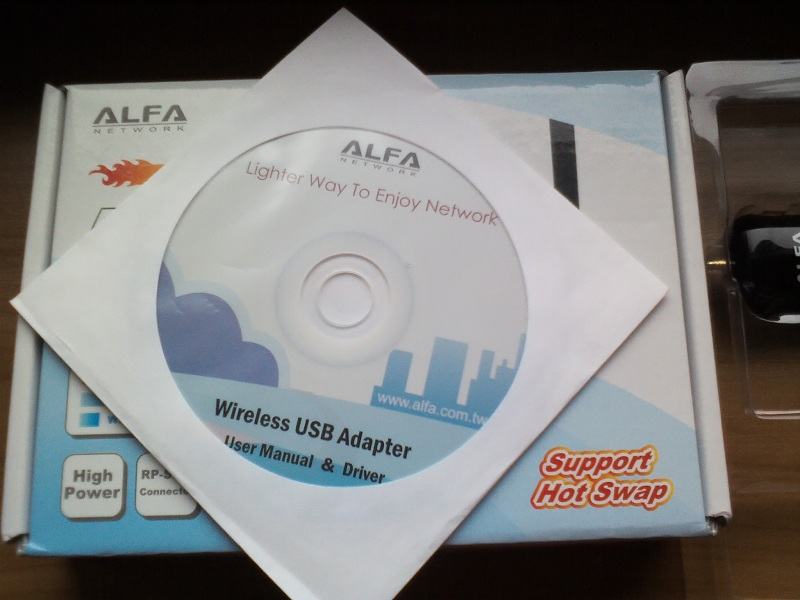 ALFA WIFI adapter (AWUS036NEH) 160KN