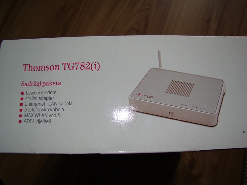 Bezicni Router Thomson TG782(i) Router sa antenom 150kn