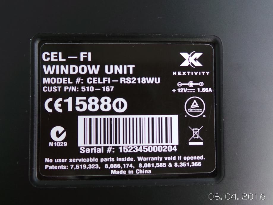 Cel-Fi RS2 Multi-Carrier Cellular Indoor Coverage.