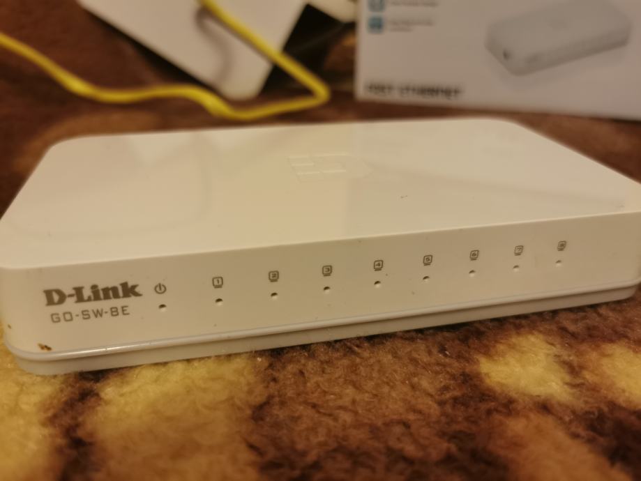 Dlinkgo Ethernet Hub (8 portova) (mrežni razdjelnik)