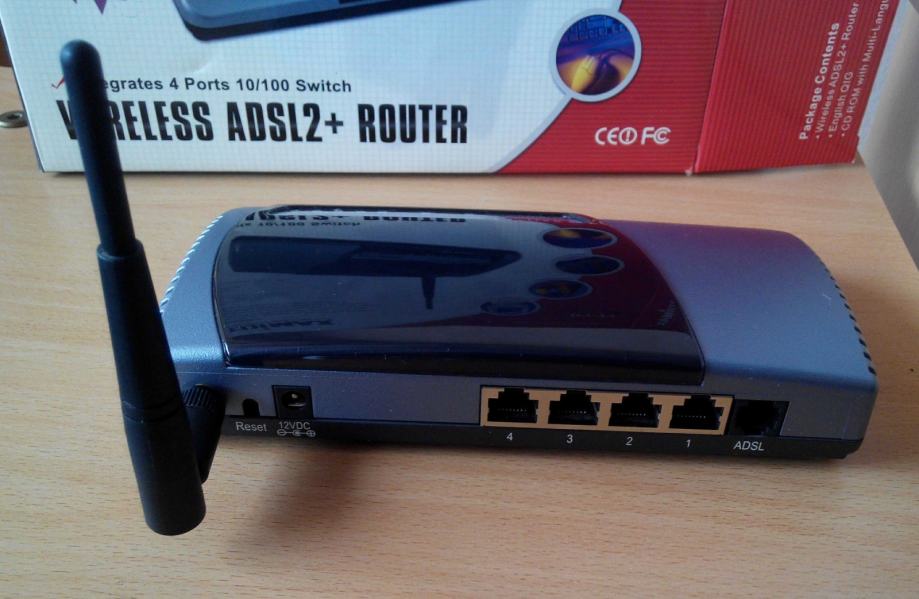 Edimax AR7084gA Wireless ADSL2+ modem router Optima