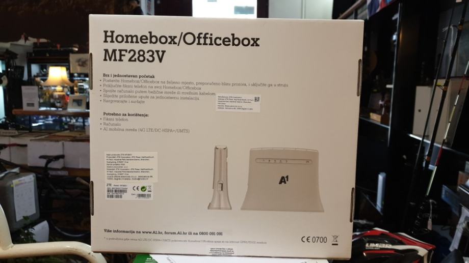 Homebox ZTE MF283V NOVO