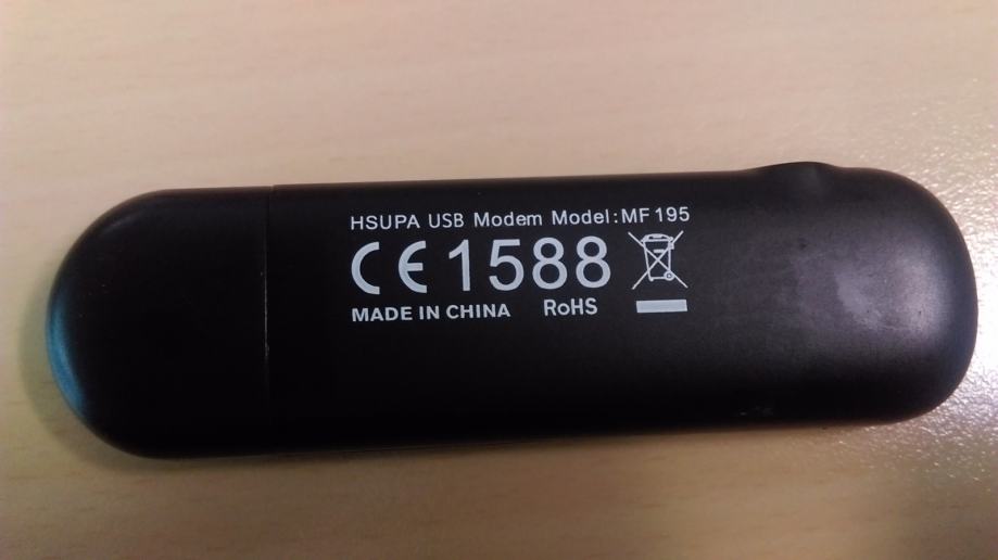 HSUPA USB modem Internet Stick T-mobile MF 195, micro SD adapter