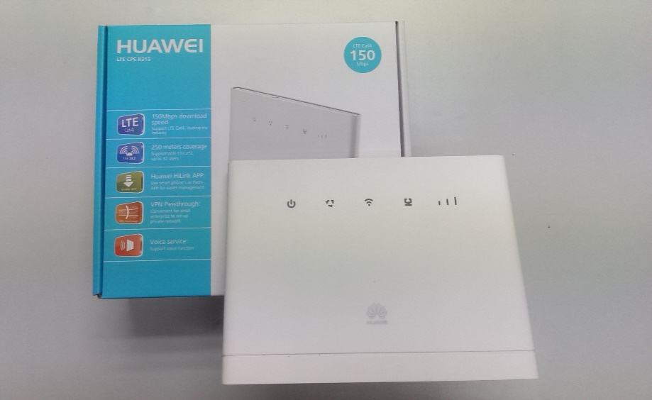 Huawei b315 wifi 4g router