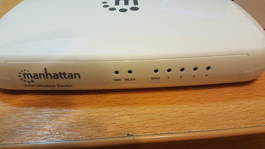 Manhattan 300N wireless router