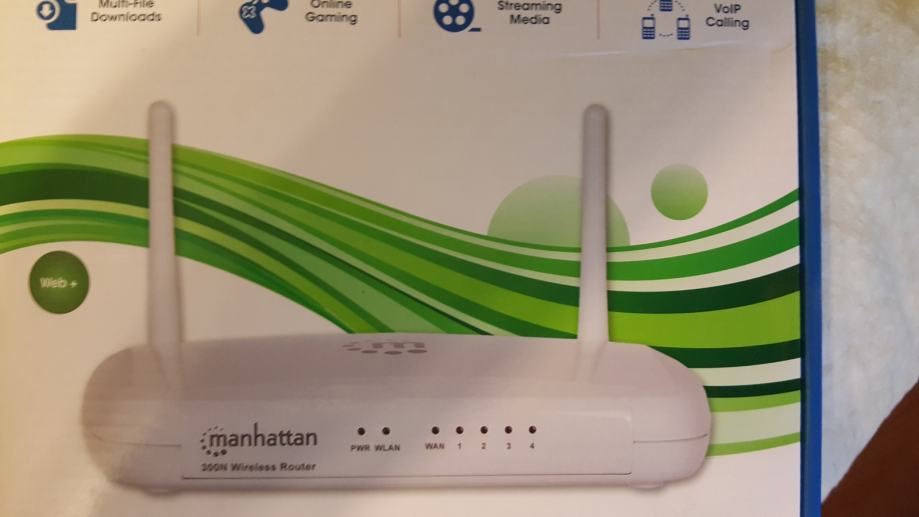 Manhattan 300N wireless router
