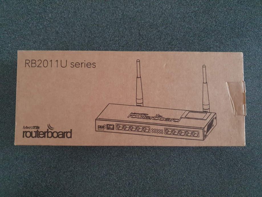 MikroTik RouterBoard RB2011UiAS-2HnD-IN, novo, nekorišteno!