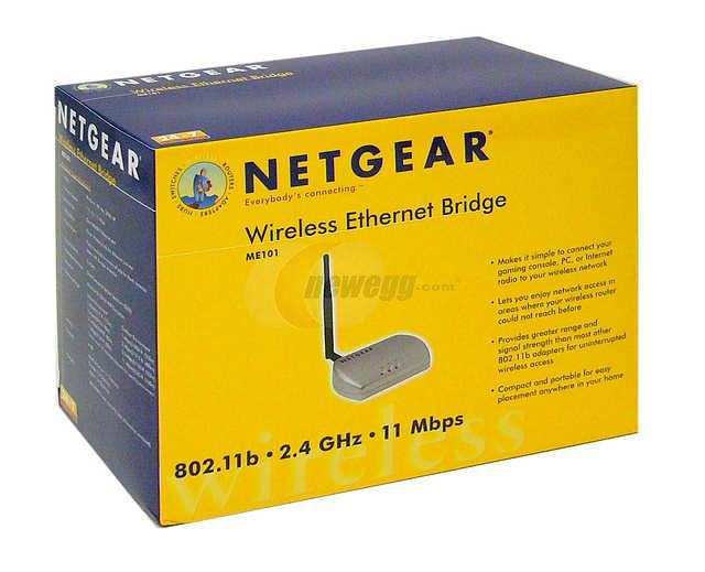 Netgear ME101 802.11b Wireless Bridge