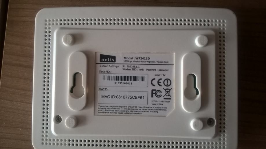 NETIS WF2411D router