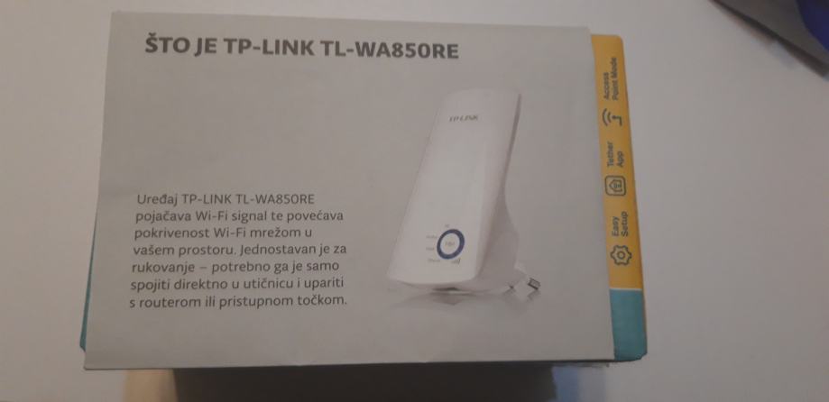Prodajem novi pojačivač wifi signala TP-link