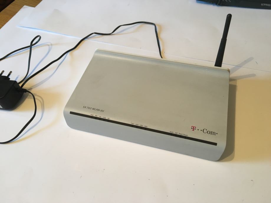 Router Siemens Gigaset SX 763 WLAN dsl T-com