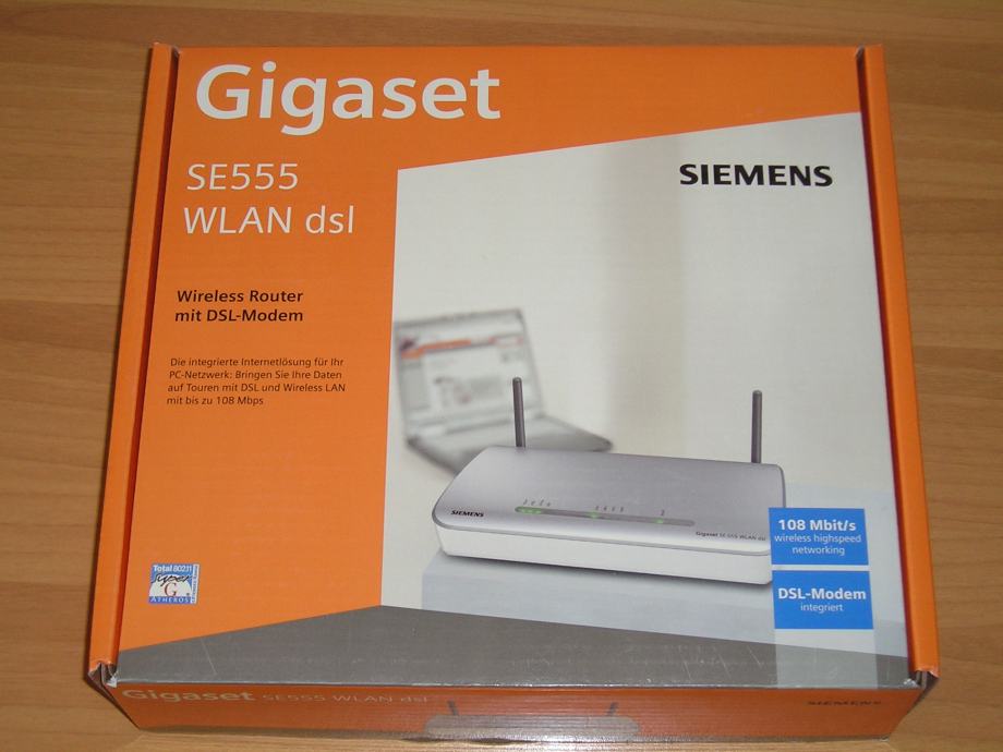 SIEMENS Gigaset SE 555 WLAN dsl