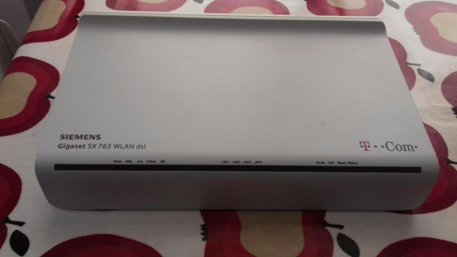 Siemens Gigaset SX 763 WLAN dsl Router