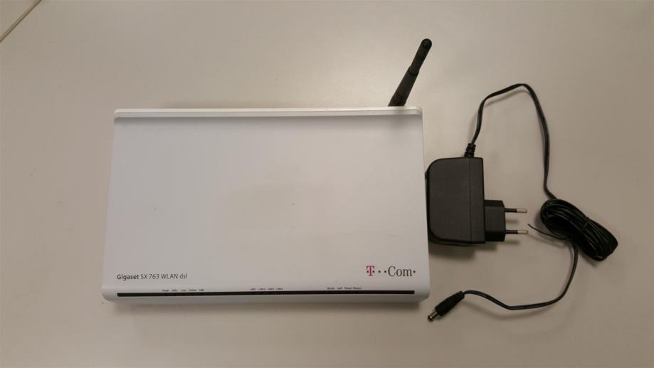 Siemens Gigaset SX763 bežični wireless ADSL router