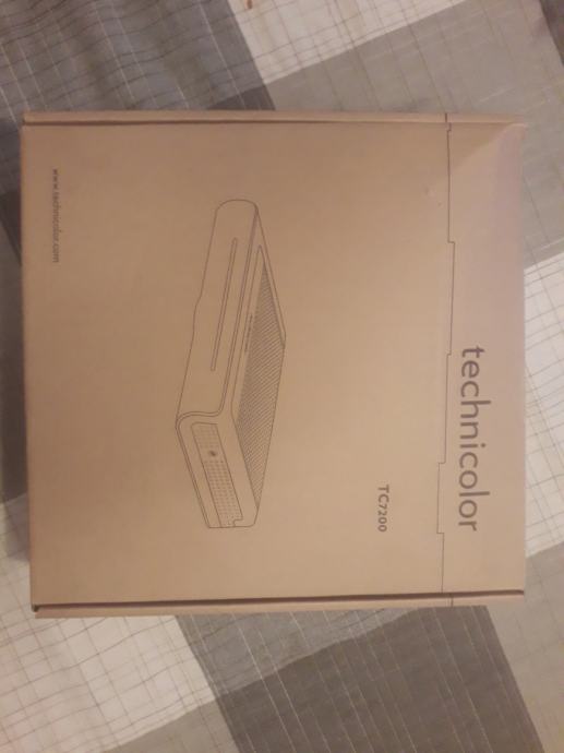 Technicolor TC7200.20 wireless router 4x 1000 Mbit LAN WIFI router