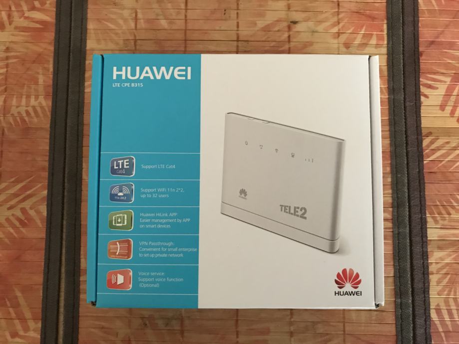 Tele2 Router - Huawei B315S-22 - Pokućni internet