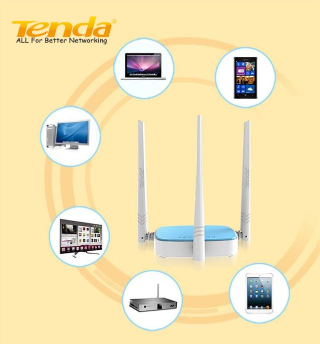 TENDA N315 - router - repeater - extender