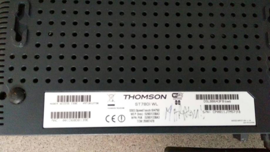 Thompson Speedtouch ST 780 WL