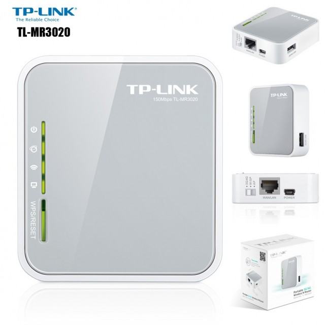 TP-LINK TL-MR3020 UMTS-Nano-Router - usmjerivač 2.4 GHz 150 MBit/s