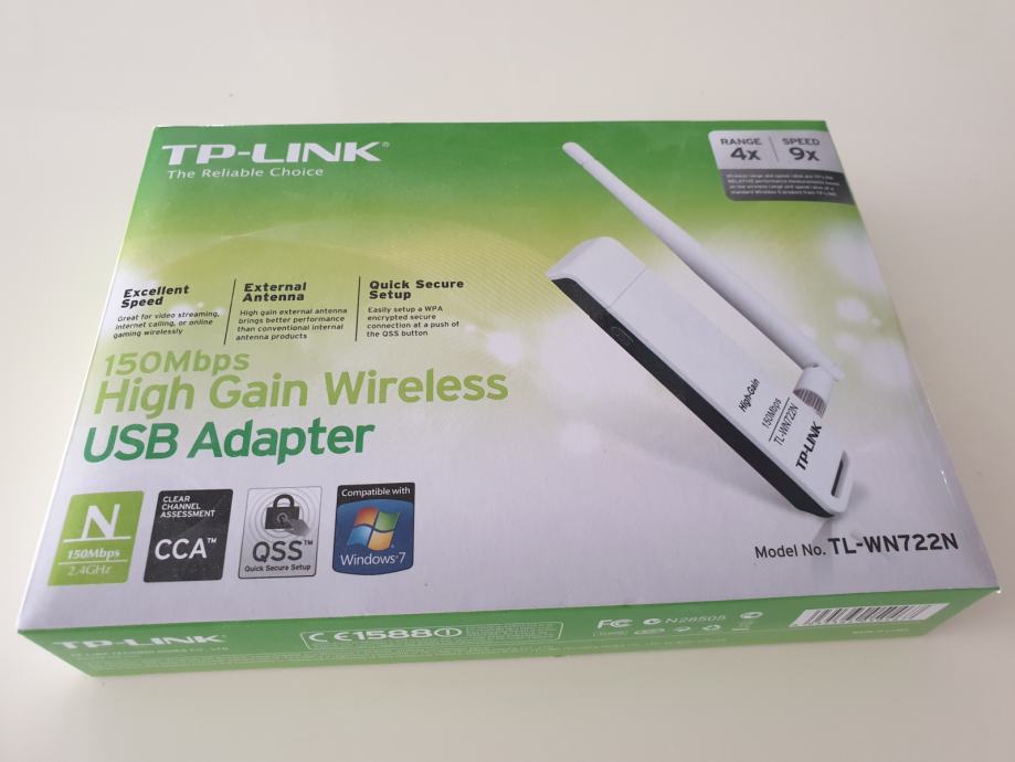 TP-LINK TL-WN722N bežični USB Wireless adapter