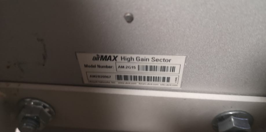 Ubiquity Airmax sector antene 2.4 Ghz, UBQ-AM-2G15-120