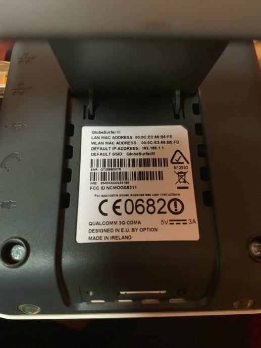 Vip (A1) Option Globesurfer III - Homebox - WiFi, telefon