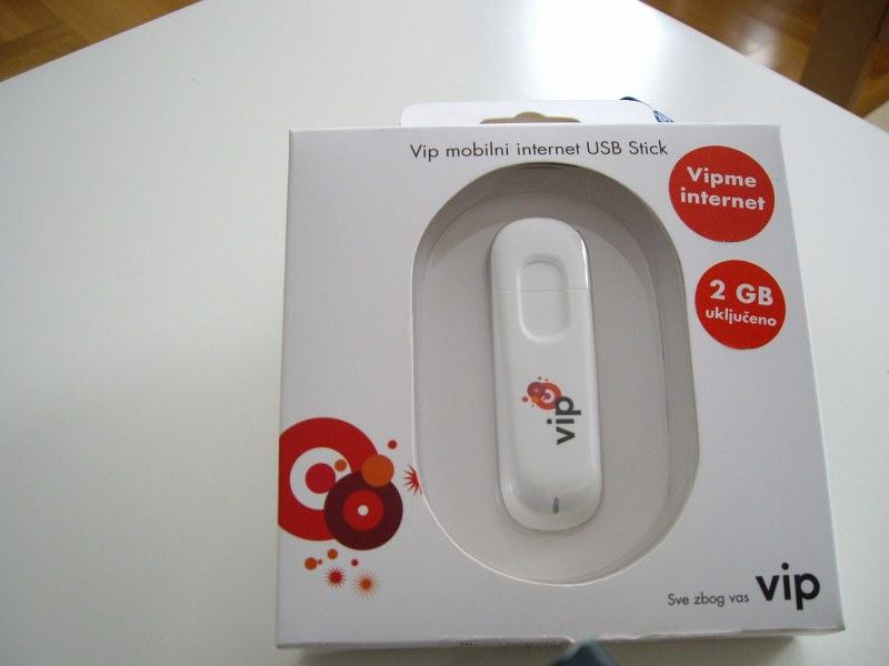 Vip stick + 2GB promet vip usb stick