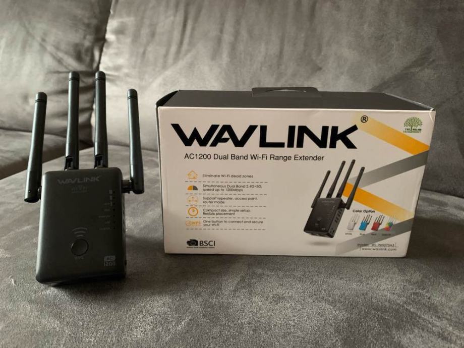 WAVLINK AC1200 Dual Band Wi-fi Range extender