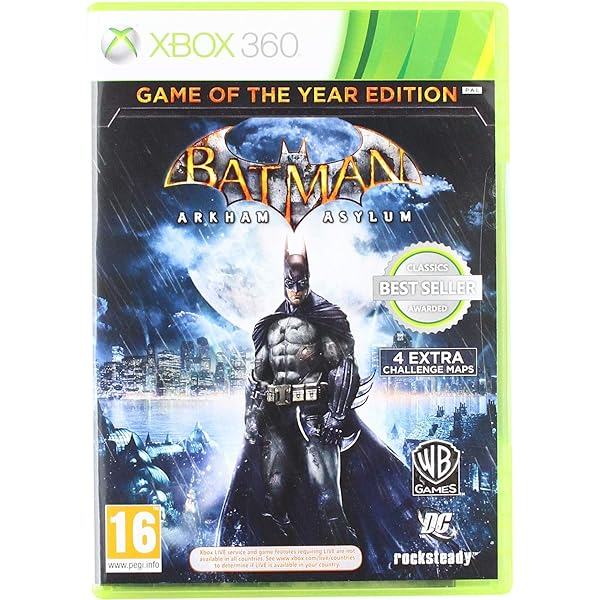 BATMAN ARKHAM ASYLUM XBOX 360