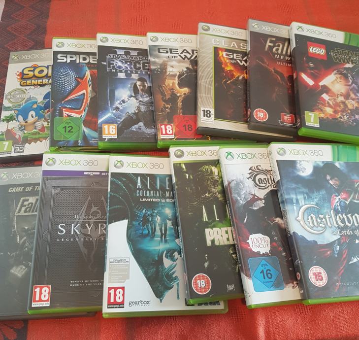 Xbox 360 igrice ORIGINALI RASPRODAJA