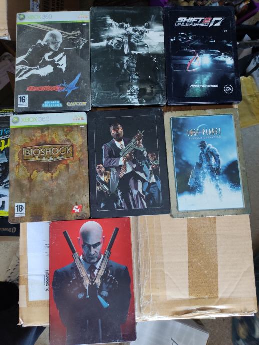 xbox 360 steelbook igre