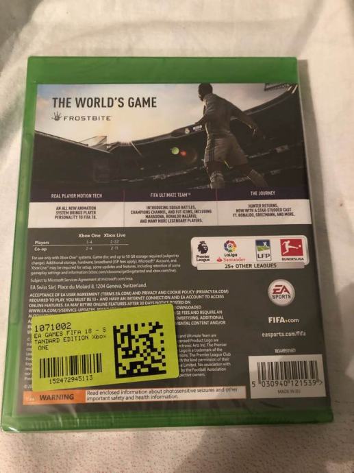 Fifa 2018 Xbox One